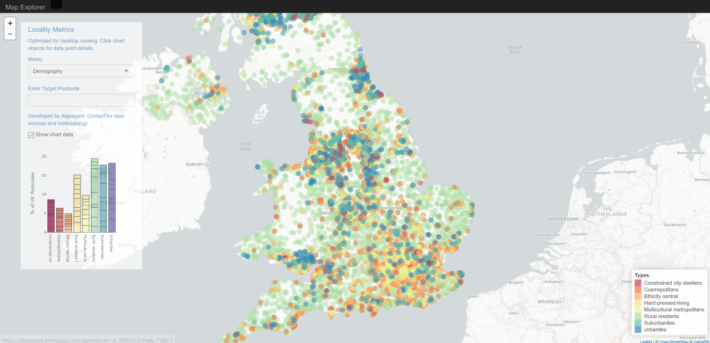 Map Explorer for Location Analytics – Algospark